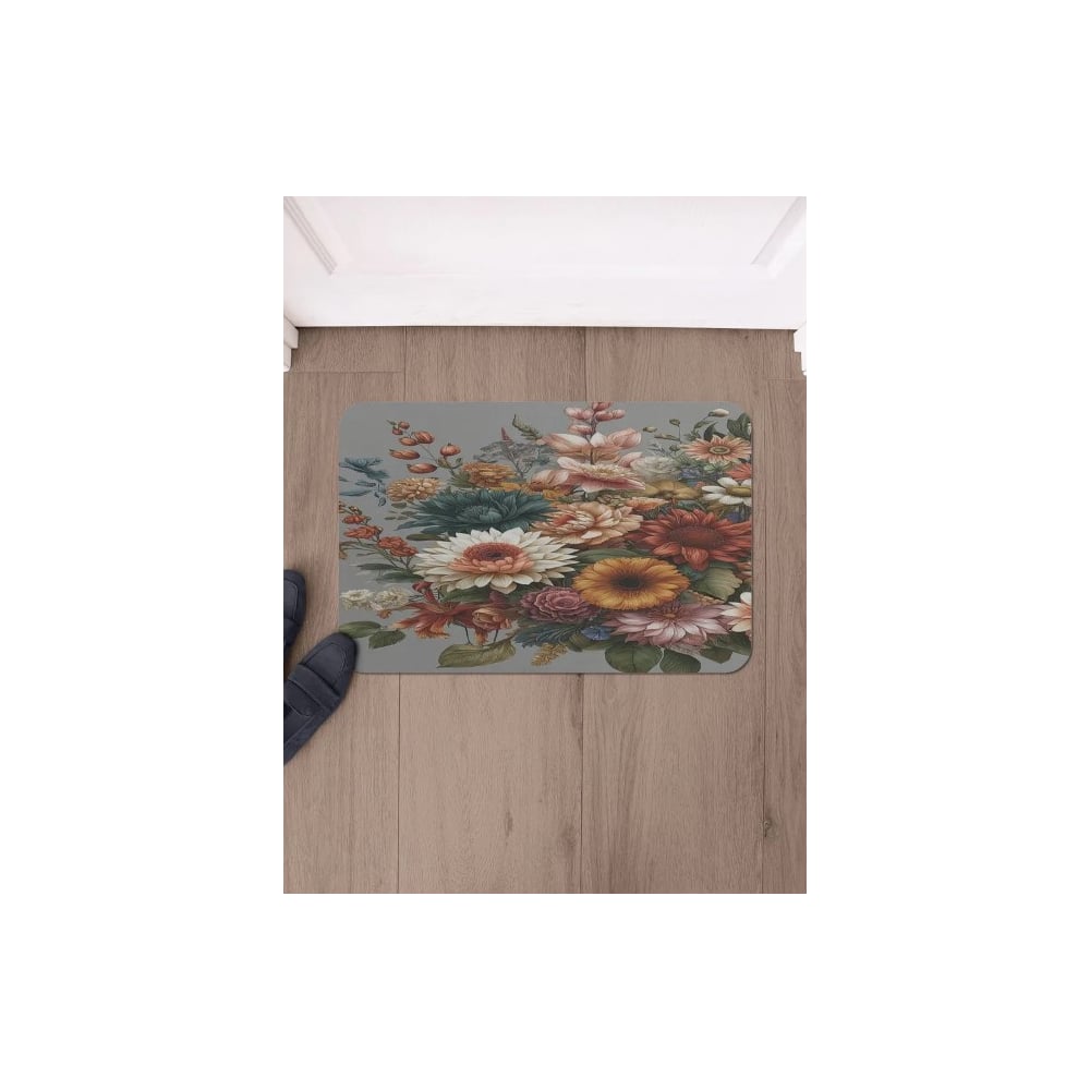 Коврик в прихожую JoyArty прямоугольный Сухоцветы осени 58x38 см sbmrec_sd3419_58x38 - выгодная ...