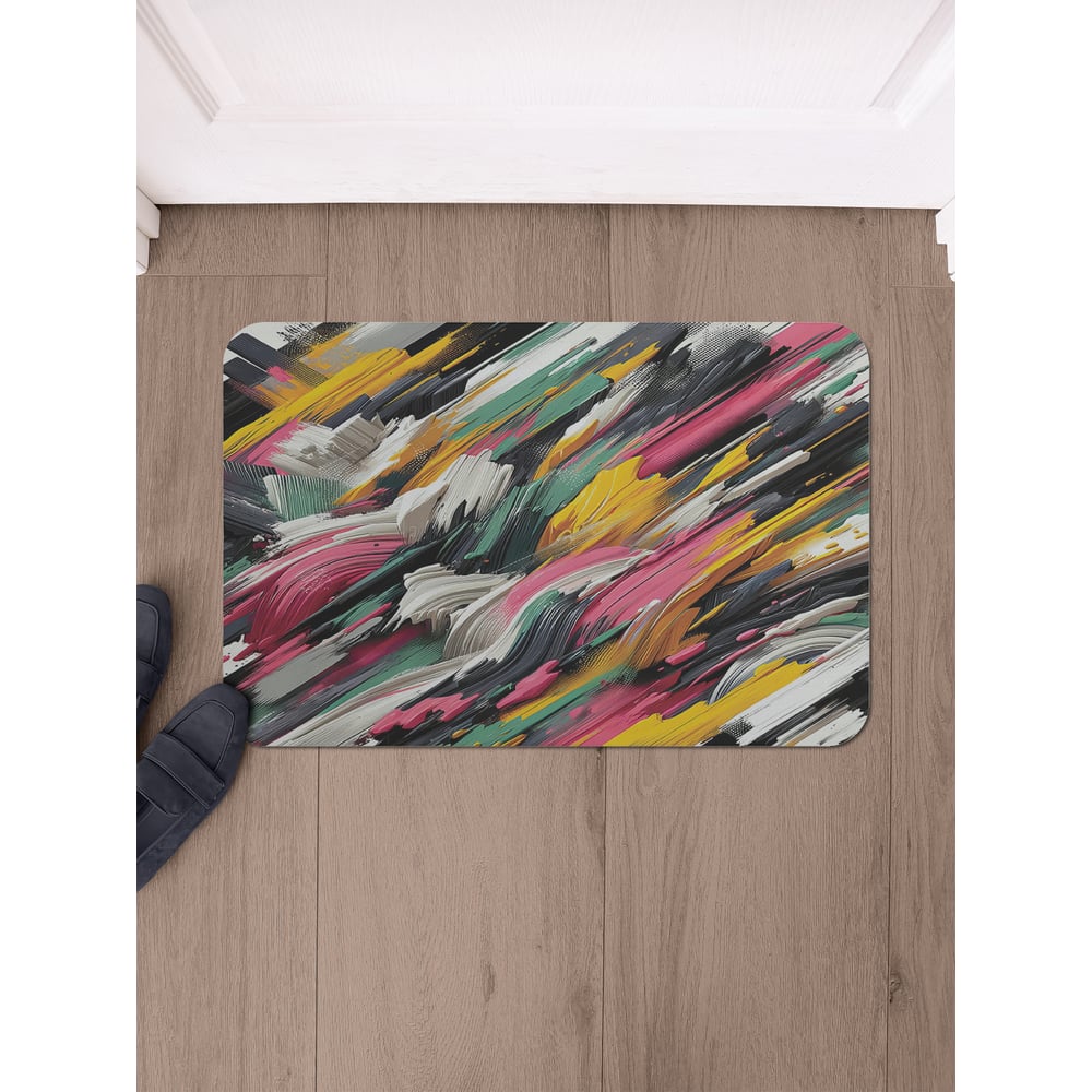 Коврик в прихожую JoyArty прямоугольный Творчество 58x38 см sbmrec_sd3521_58x38 - выгодная цена ...