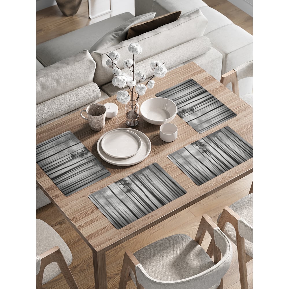 Сервировочные салфетки на стол JoyArty "Туманность", 30x46 см , ser002_sd3470_30x46 - выгодная ...