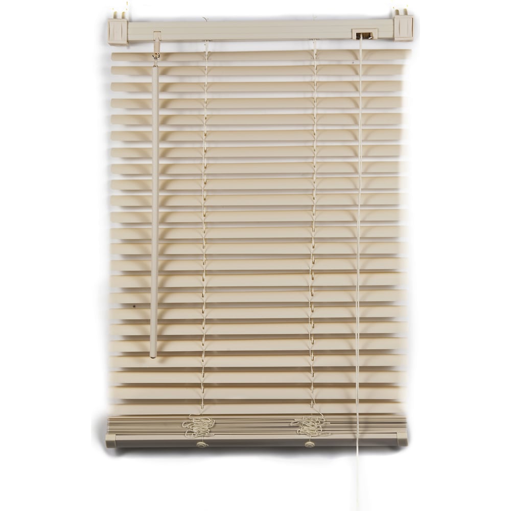 Пластиковые жалюзи ПраймДекор 40x150 см, слоновая кость 2040004 ...