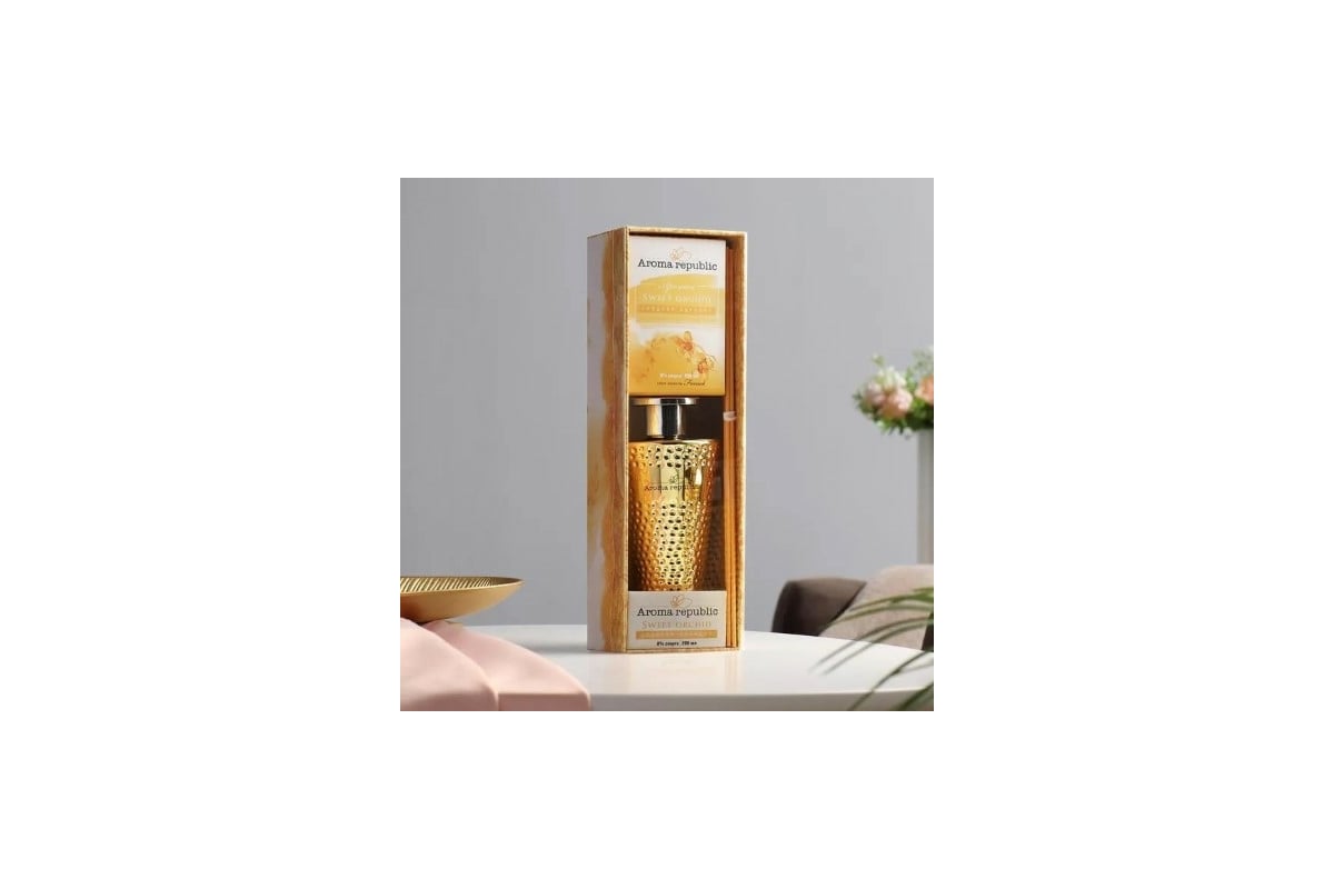 Ароматический диффузор AROMA REPUBLIC France Сладкая орхидея 200 мл ...