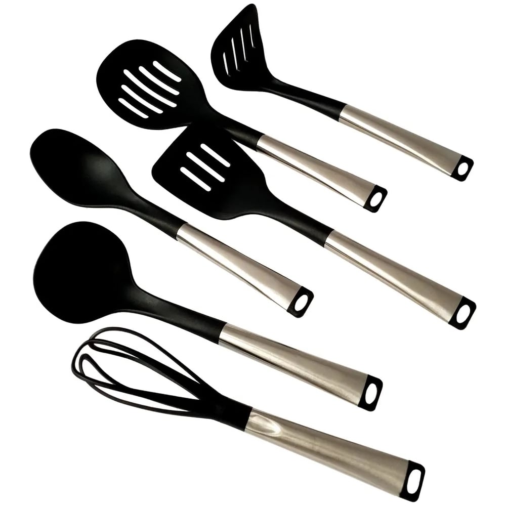 Набор кухонных принадлежностей Ladina на подставке, 7 предметов, нейлон ...