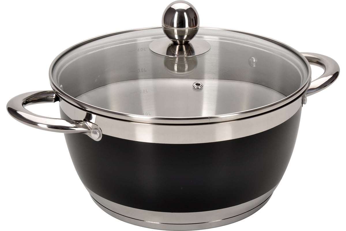 Кастрюля Regent inox Linea ESTRO 2.5 л 93-ES-04 - выгодная цена, отзывы ...
