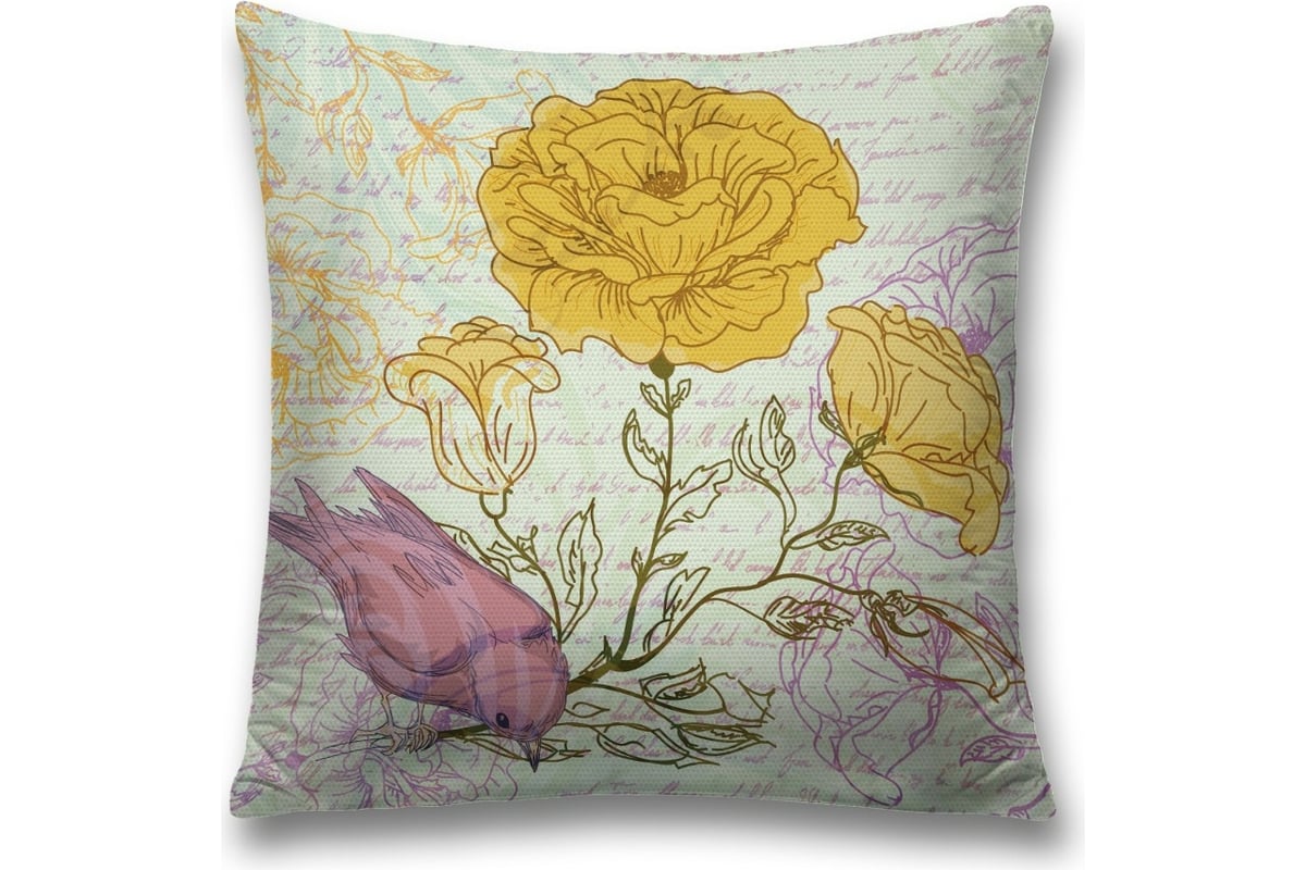 Декоративная наволочка JoyArty sl_17662 - выгодная цена, отзывы, характеристики, фото - купить в ...