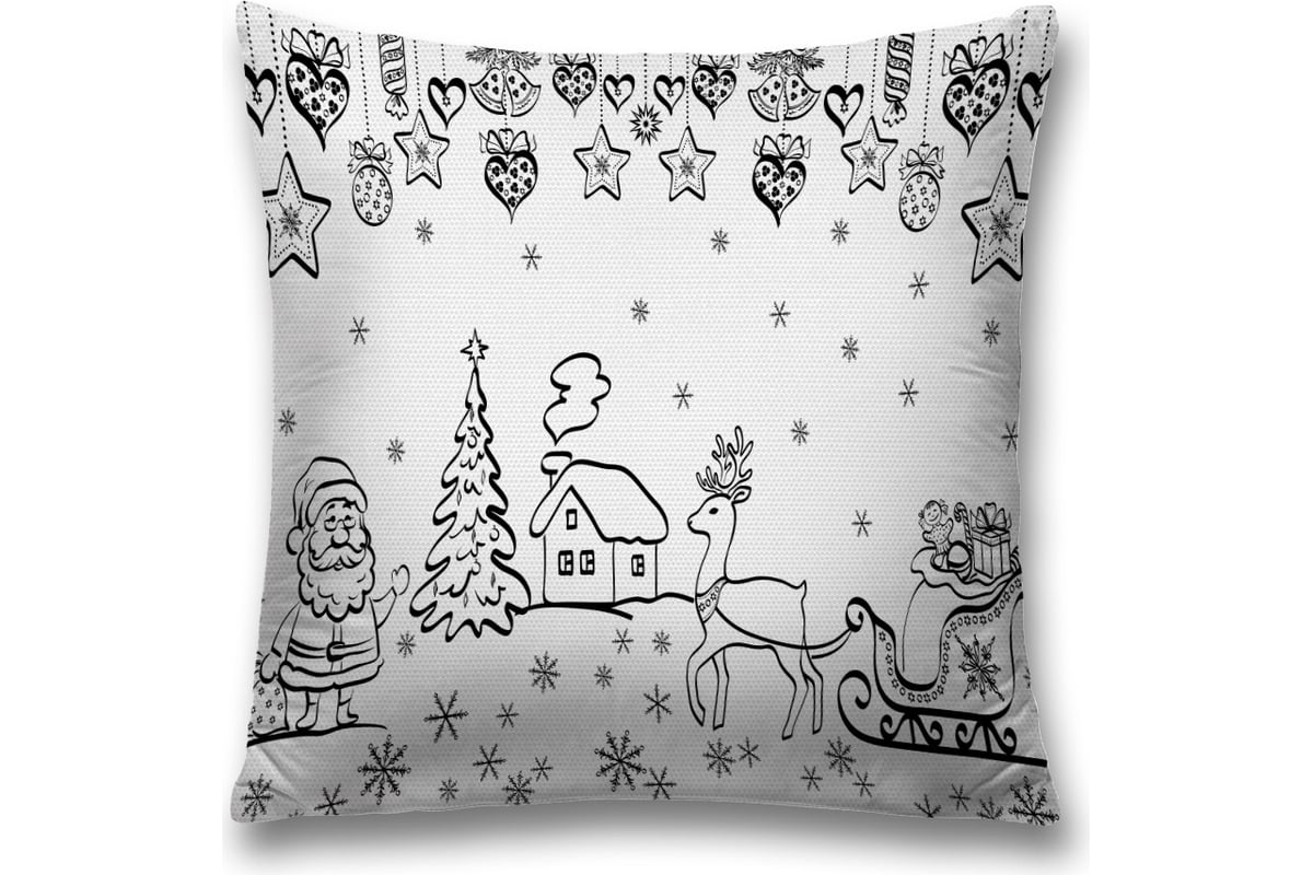 Декоративная наволочка JoyArty sl_19404 - выгодная цена, отзывы, характеристики, фото - купить в ...