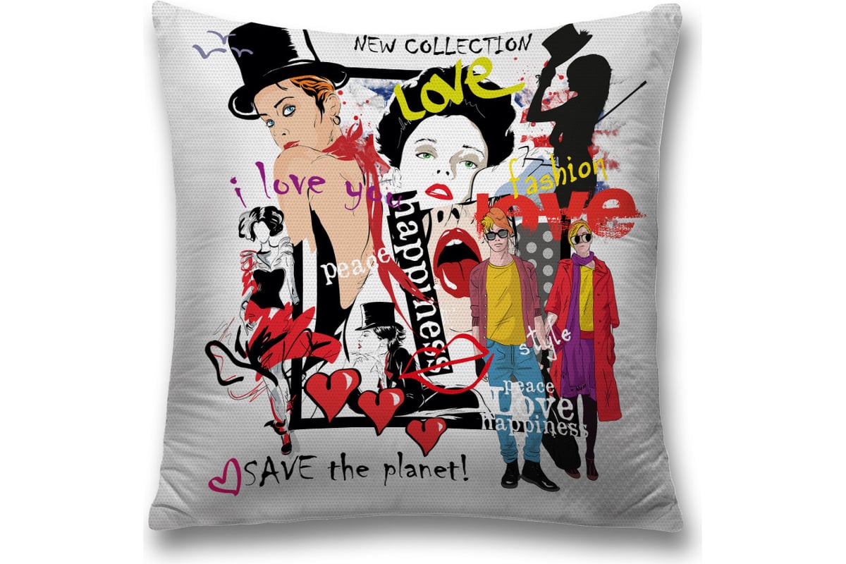 Декоративная наволочка JoyArty sl_21061 - выгодная цена, отзывы, характеристики, фото - купить в ...