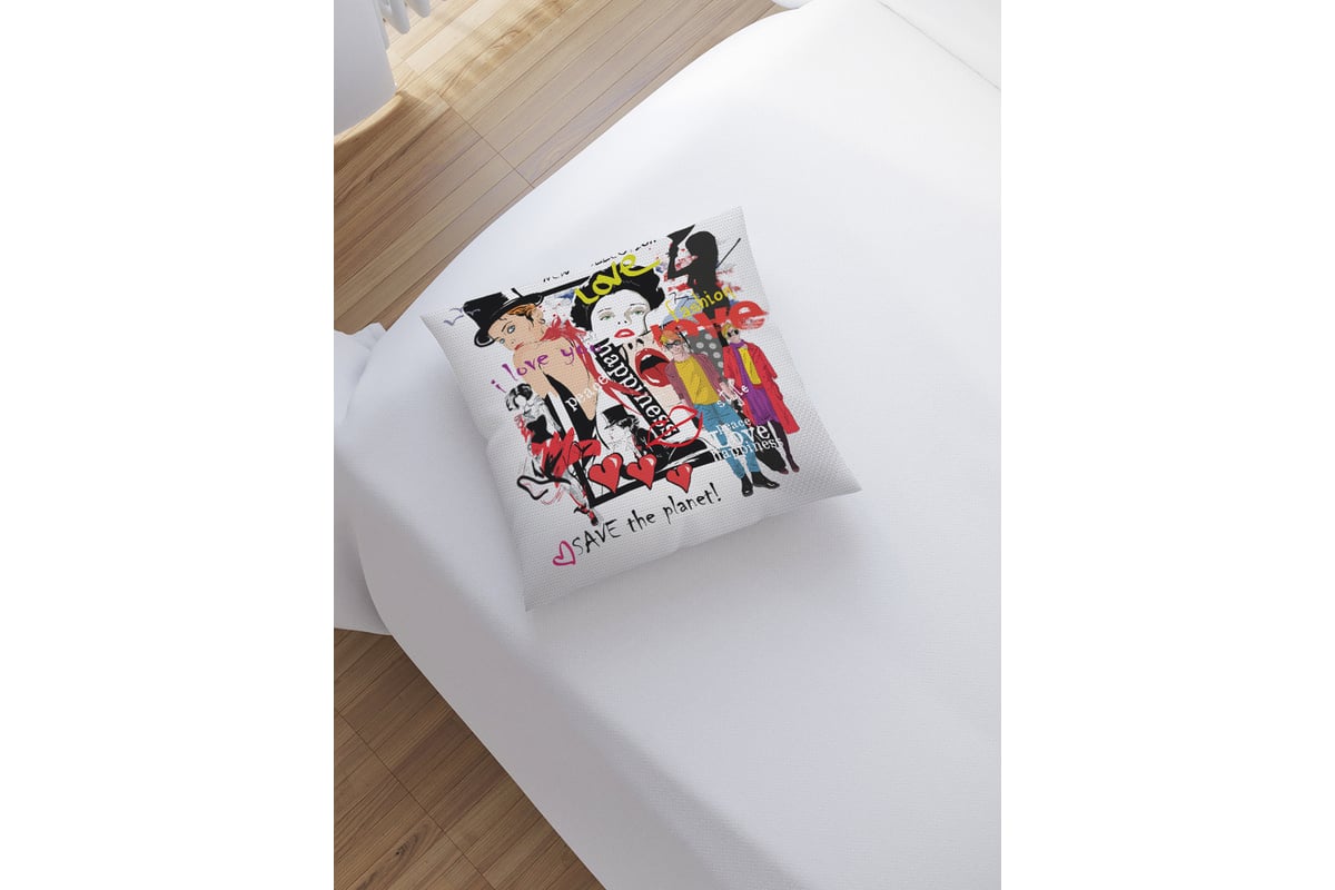 Декоративная наволочка JoyArty sl_21061 - выгодная цена, отзывы, характеристики, фото - купить в ...