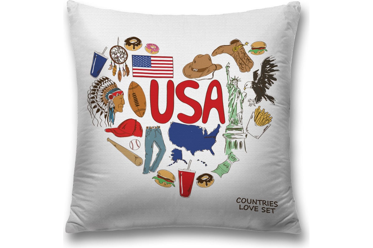 Декоративная наволочка JoyArty sl_4624 - выгодная цена, отзывы, характеристики, фото - купить в ...