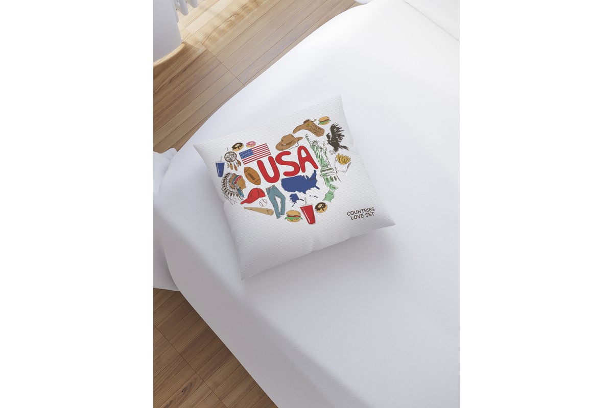 Декоративная наволочка JoyArty sl_4624 - выгодная цена, отзывы, характеристики, фото - купить в ...