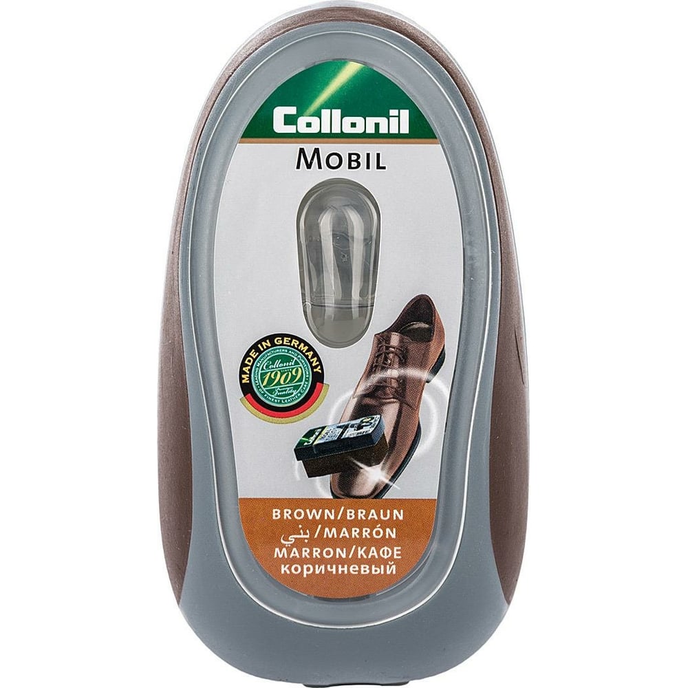 Губка для придания блеска и освежения цвета Collonil Mobil с дозатором ...