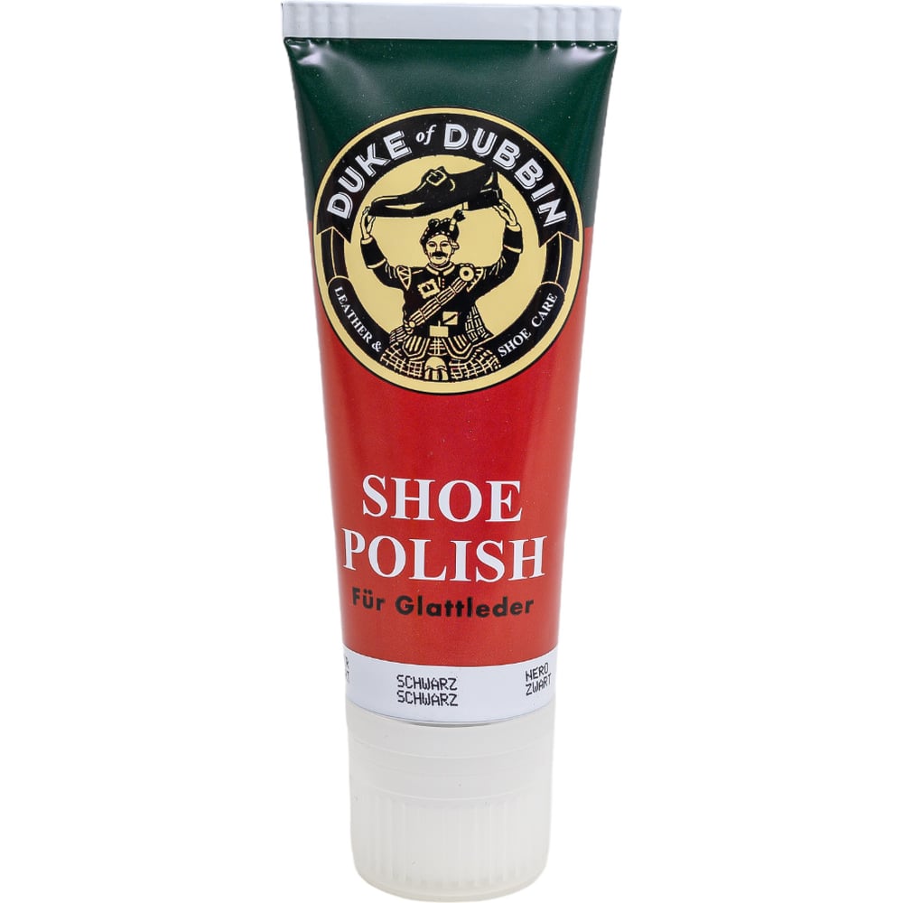 Крем для ухода за гладкой кожей Duke of Dubbin Duke Shoe Polish черный ...