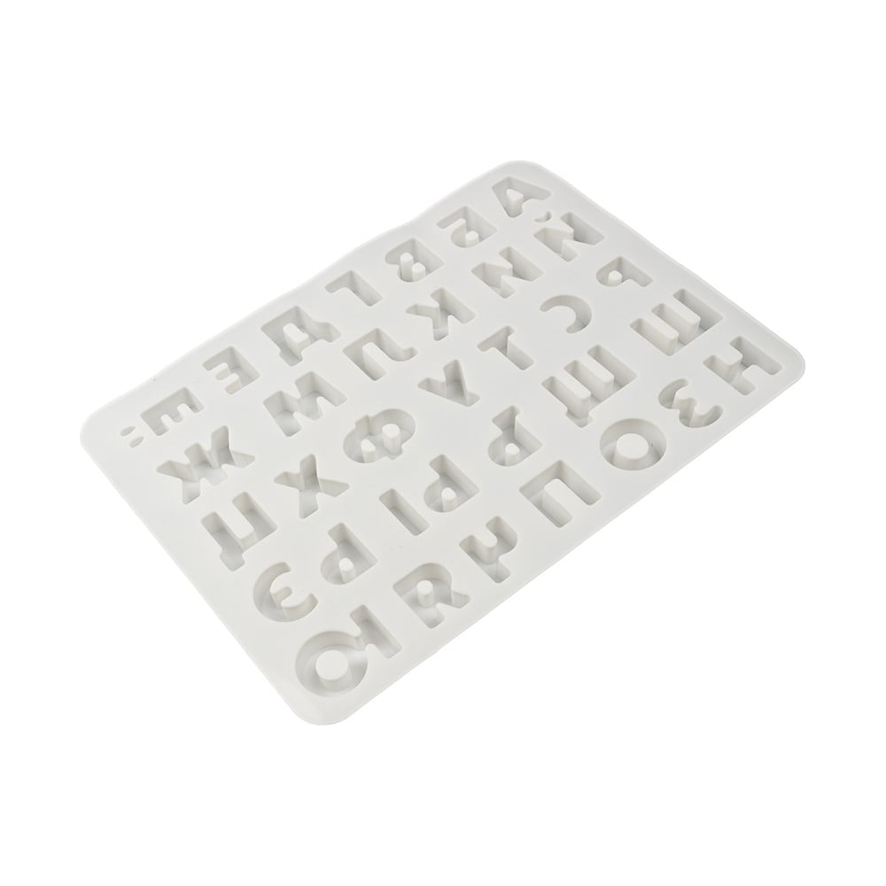 Силиконовая форма для пирожных S-Chief 366x26x2 см алфавит - 33 ячеек ...