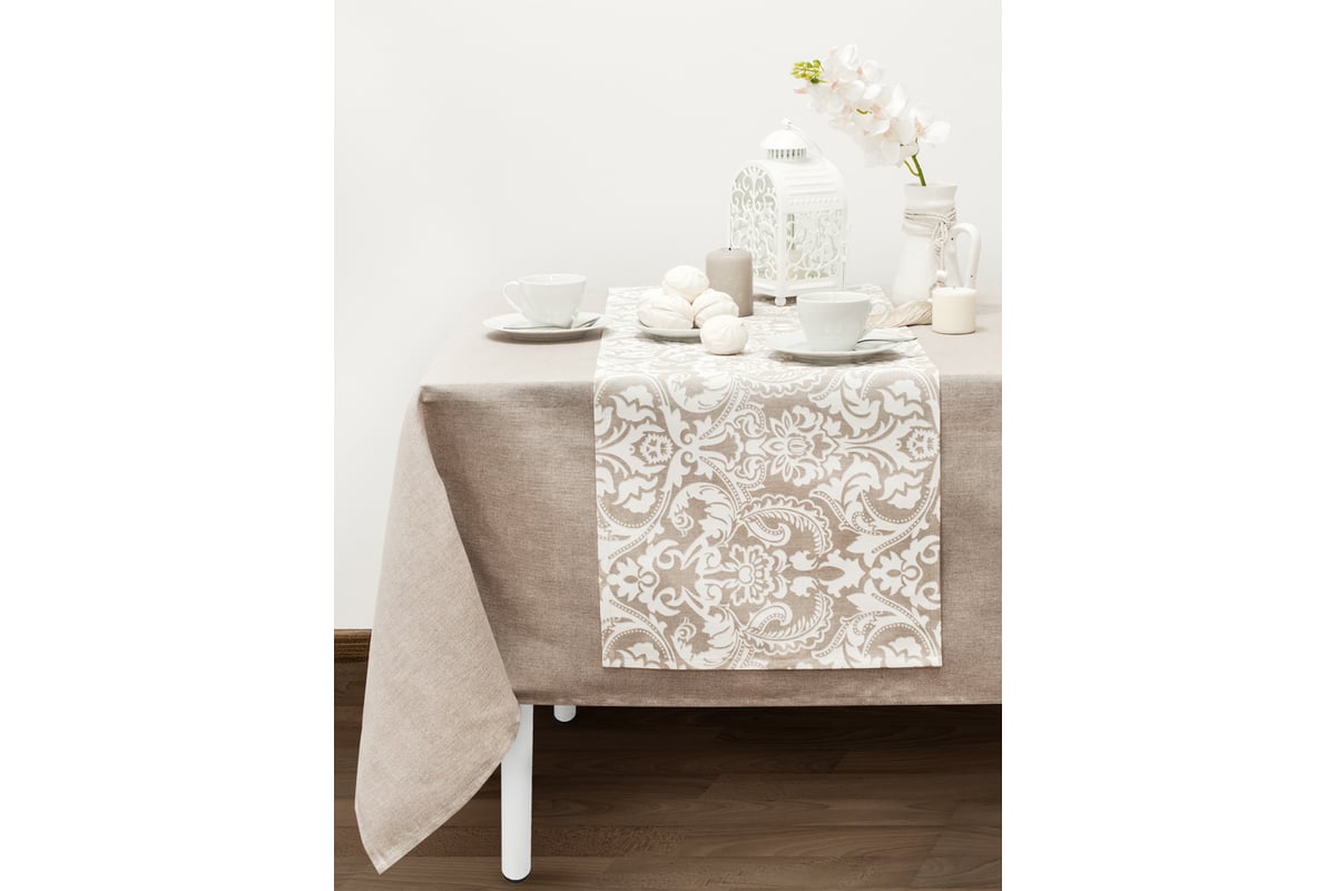 Кухонная дорожка-скатерть на стол Altali Арабеска 40x140 см P798-1839/1 ...