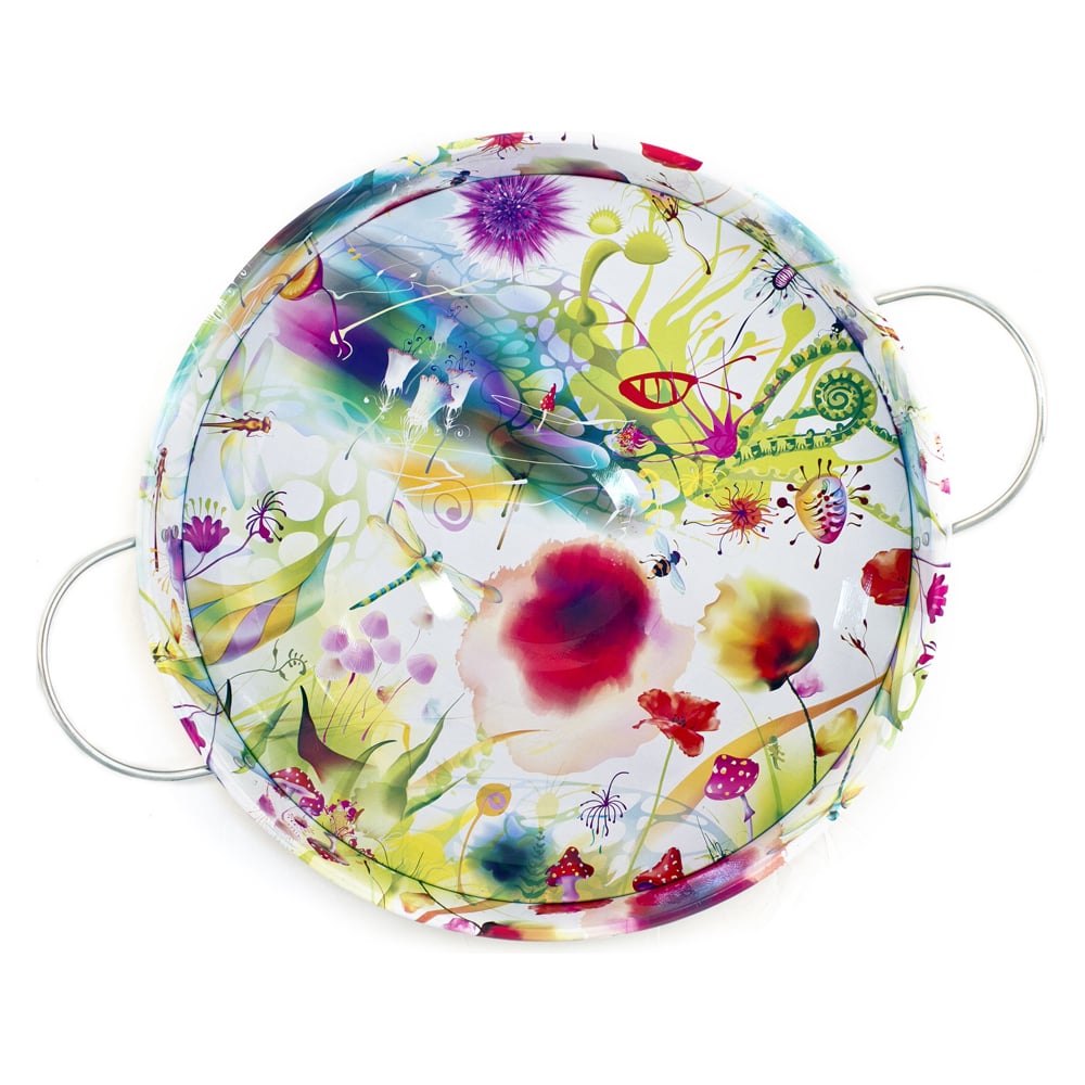 Круглый садовый поднос Центроинструмент ВОЛШЕБНАЯ СТРАНА 1201-4 ...