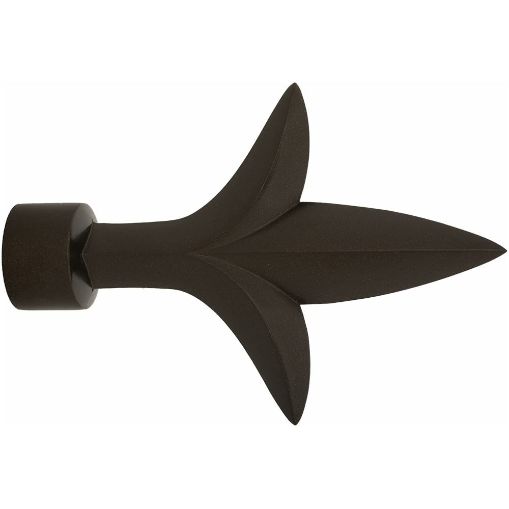 Наконечник для карниза Arttex Лилия D20 мм, Шоколад КА120083 - выгодная ...