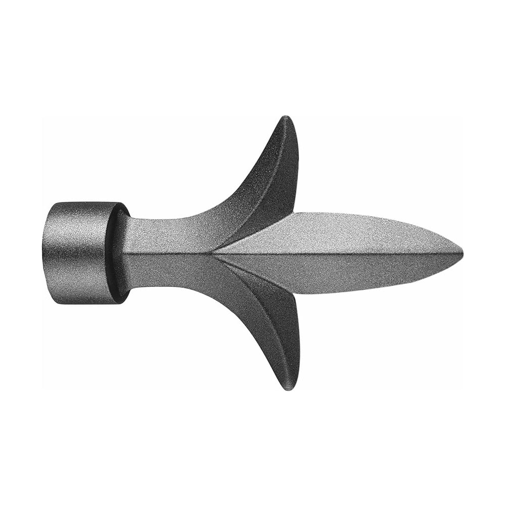 Наконечник для карниза Arttex Лилия D20 мм, Графит А0000012024 ...