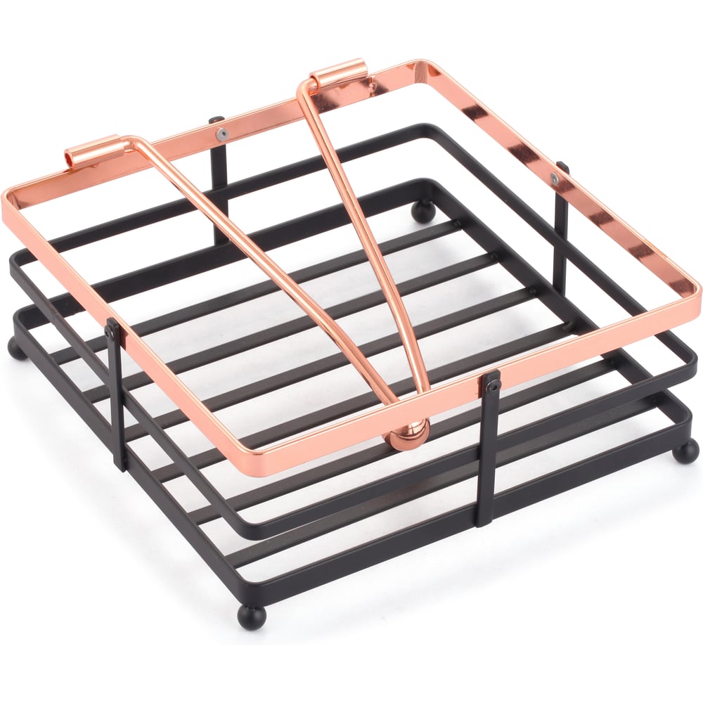 Салфетница для больших салфетокPomi d'Oro 18х18 см металлическая ...