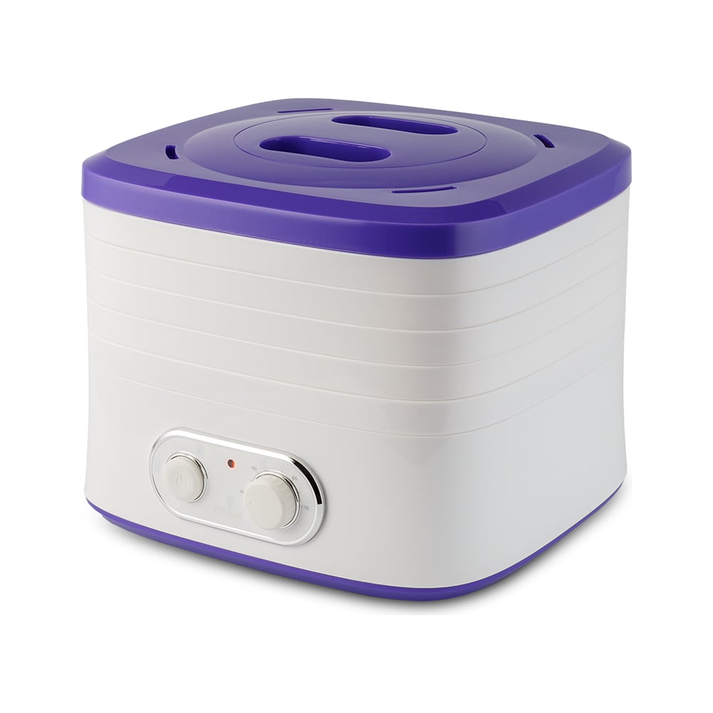 Сушилка для овощей и фруктов KITFORT бело-фиолетовая КТ-1939-1 ...