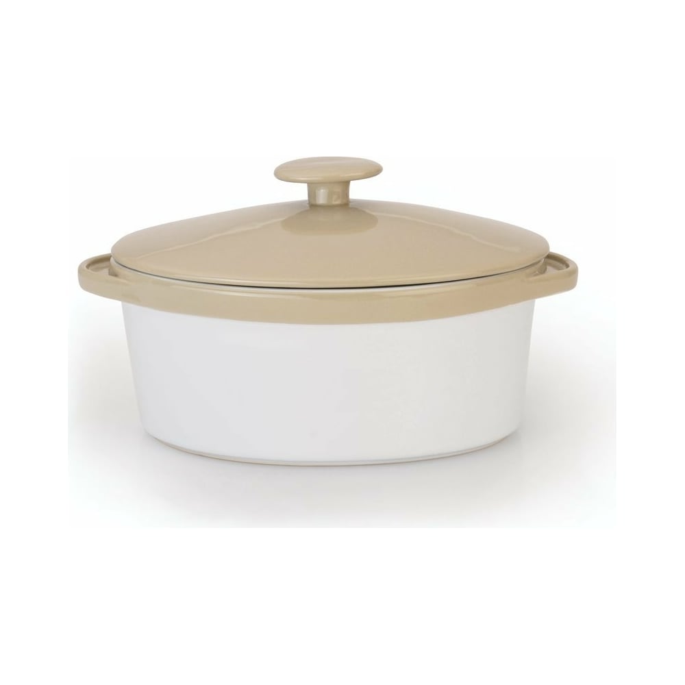 Кастрюля для запекания BergHOFF Studio овальная, с крышкой, 27x20x10.5 ...