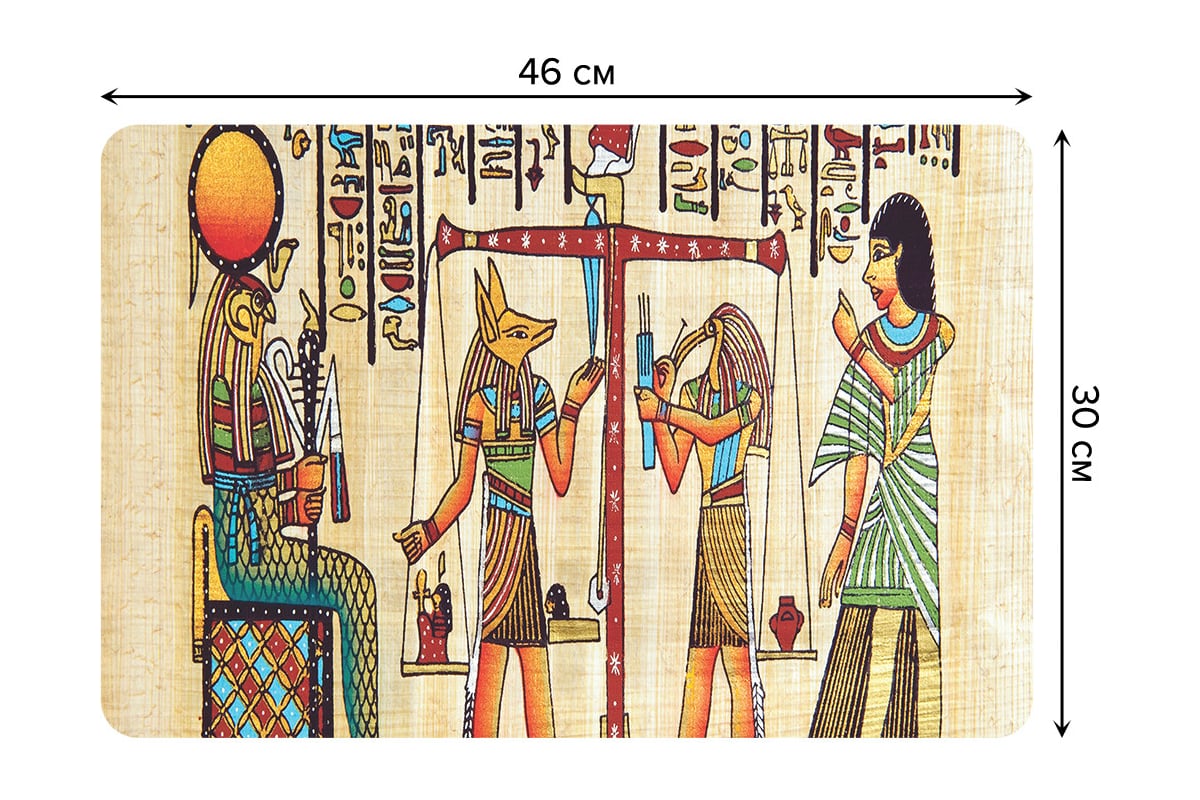 Набор прямоугольных тканевых салфеток для сервировки стола JOYARTY божественная беседа, плейсмат ...
