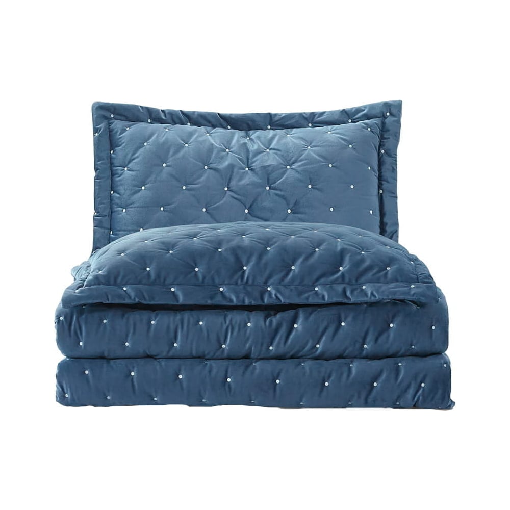 Покрывало Arya Home arya бархат, 250x260, 2 наволочки 50x70+5, ansel ...