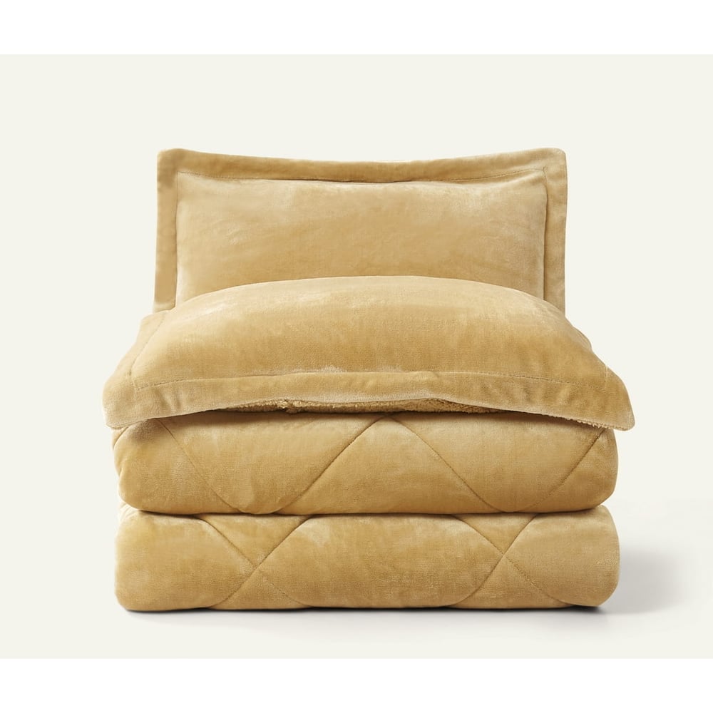 Покрывало Arya Home arya шерпа, 230x250, leron золотистый 8680943220011 ...