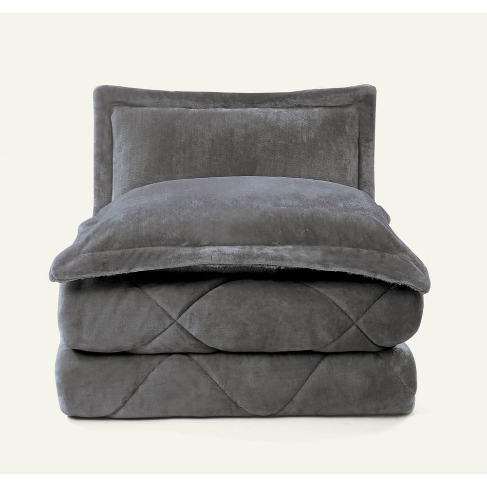 Покрывало Arya Home arya шерпа, 180x230, leron серый 8680943220028 ...
