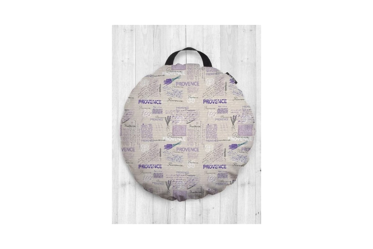 Декоративная подушка-сидушка JoyArty Письмо с вербой на пол круглая, 52 см dsfr_423857 ...