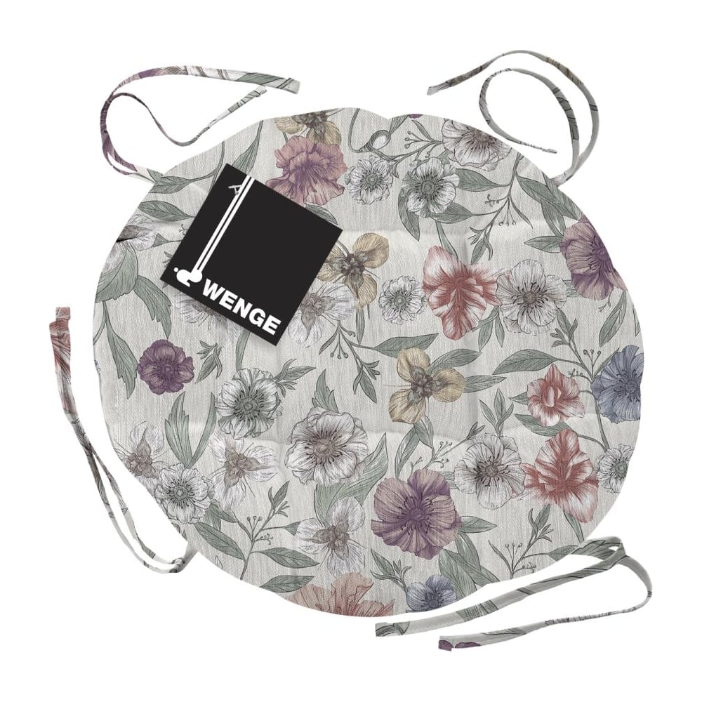 Чехол на табурет с тафтингом WENGE d40, The Garden of words 953060 ...