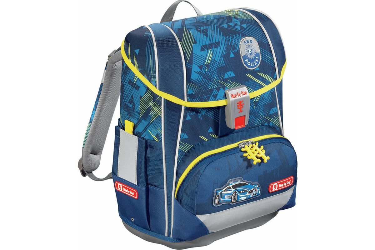 Ранец Step by step Light2 City Police синий, 4 предмета 00138506 ...