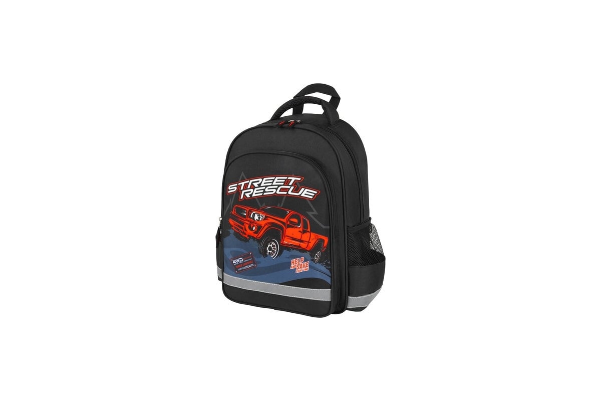 Рюкзак ПИФАГОР School Powerful jeep 1 отделение, 3 кармана, 38x28x14 см ...