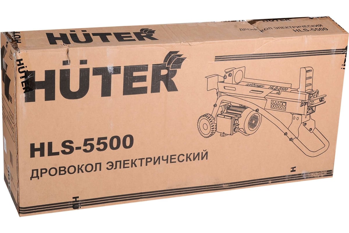 Электрический дровокол Huter HLS-5500 70/14/1 - выгодная цена, отзывы, характеристики, 1 видео ...