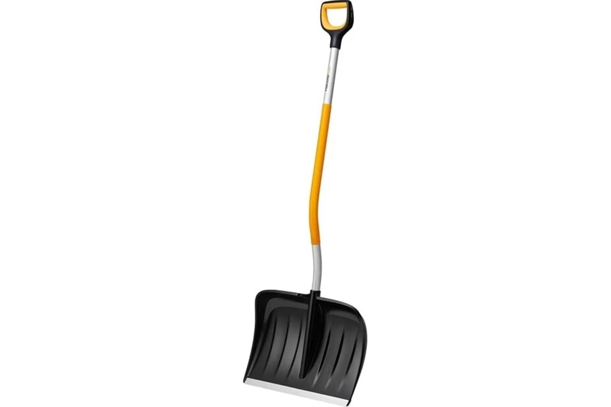 Снеговая лопата c изогнутой ручкой Fiskars X-serie 1057186 - выгодная ...