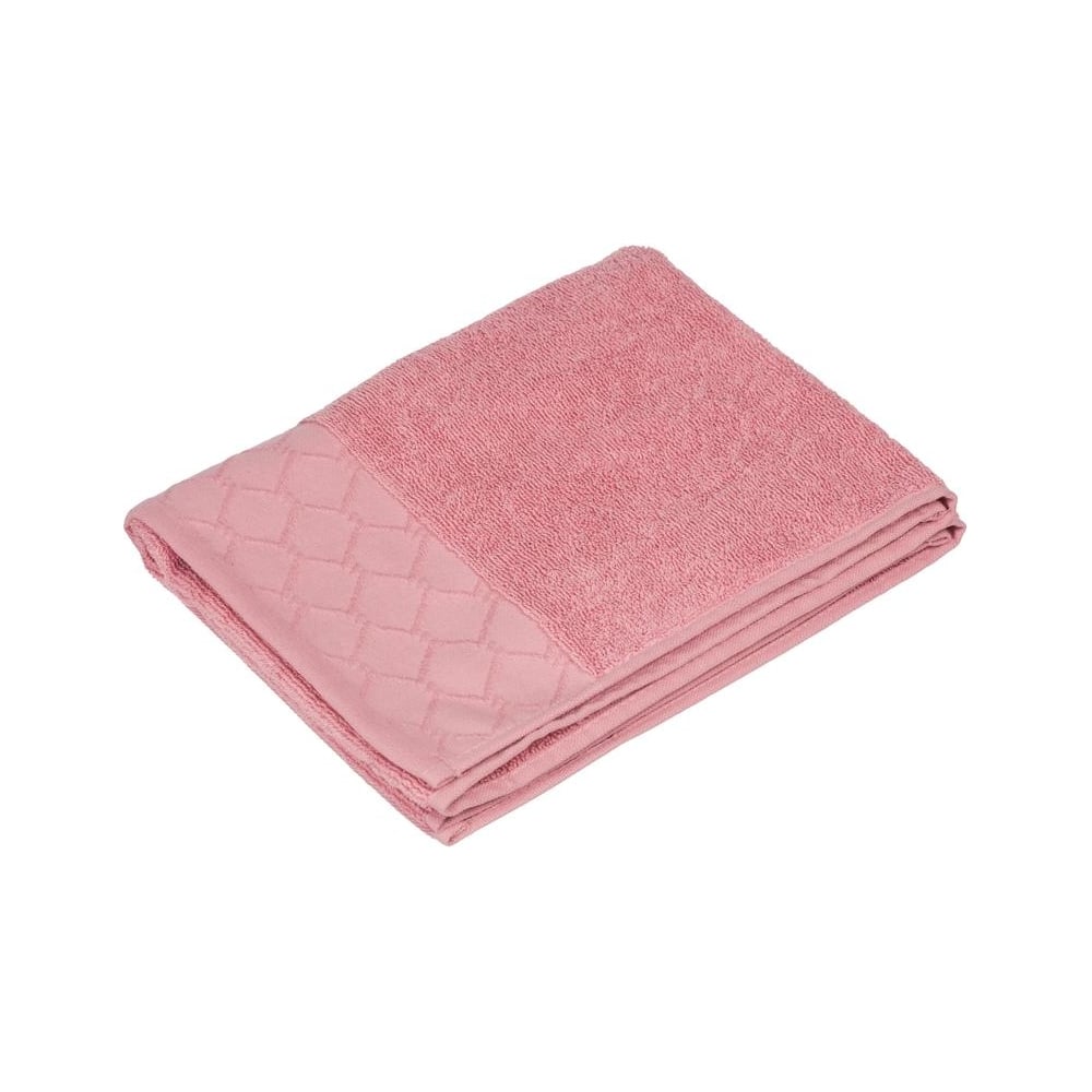 Махровое полотенце Комус Роско 50x90 см, 480 гр/м2, розовый 1728667 ...
