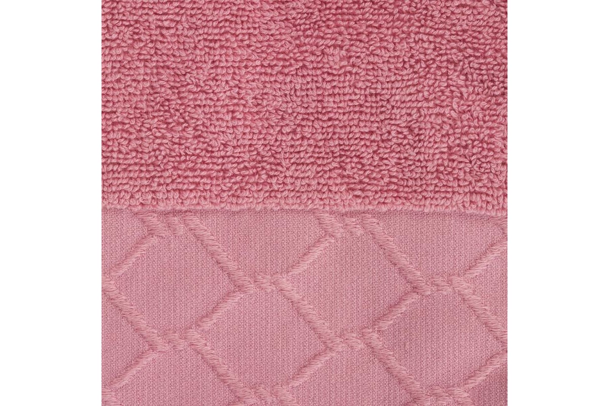Махровое полотенце Комус Роско 50x90 см, 480 гр/м2, розовый 1728667 ...