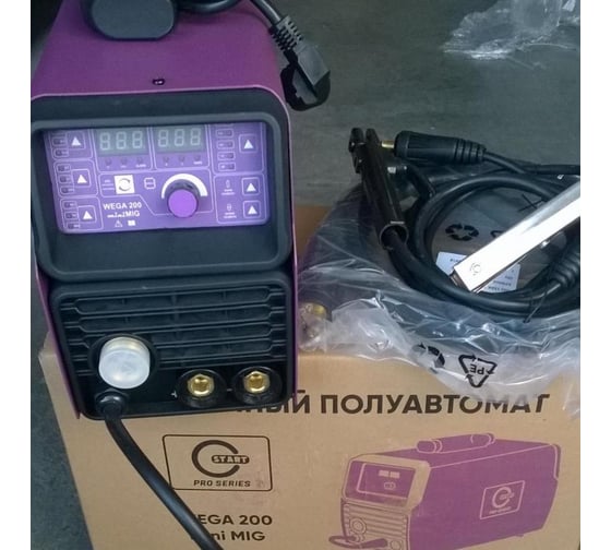 Сварочный полуавтомат START PRO WEGA 200 miniMIG 2W202 - низкая цена ...
