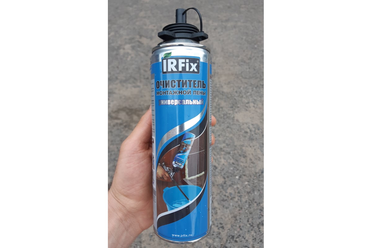 Очиститель незатвердевшей монтажной пены IRFIX 500мл 10009 - выгодная цена, отзывы ...