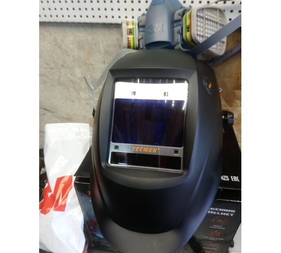 Маска сварщика с АСФ Хамелеон TECMEN ADF 815S, TM16, черная 100531617 ...