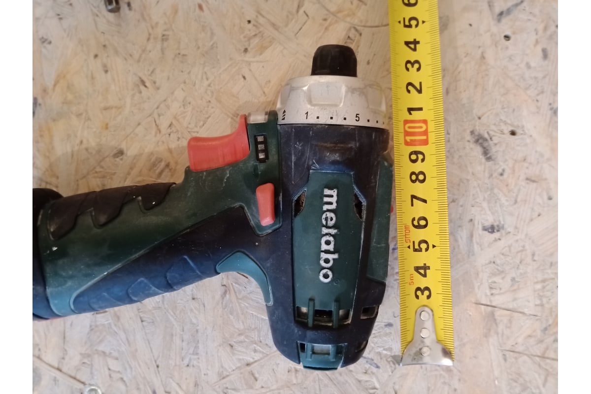 Аккумуляторная дрель-шуруповерт Metabo PowerMaxx BS 12 В, 2х2.0 ...