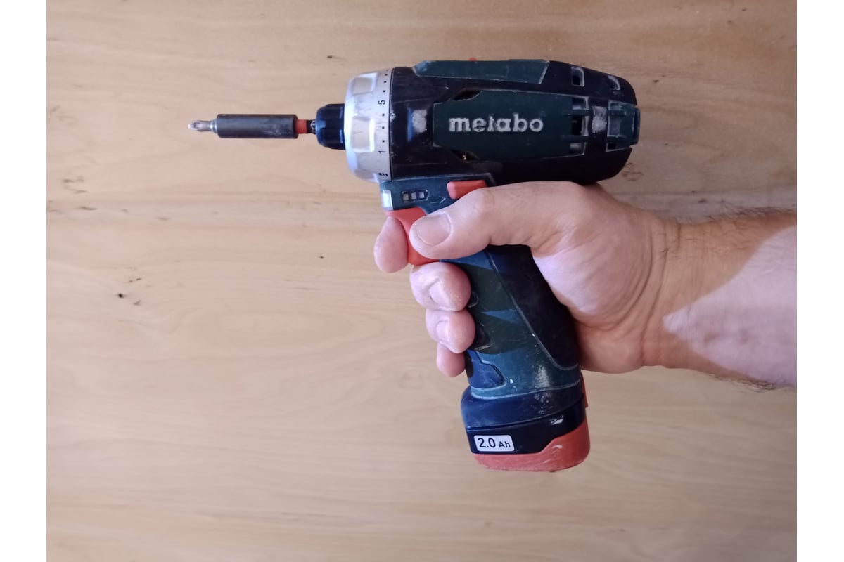 Аккумуляторная дрель-шуруповерт Metabo PowerMaxx BS 12 В, 2х2.0 ...