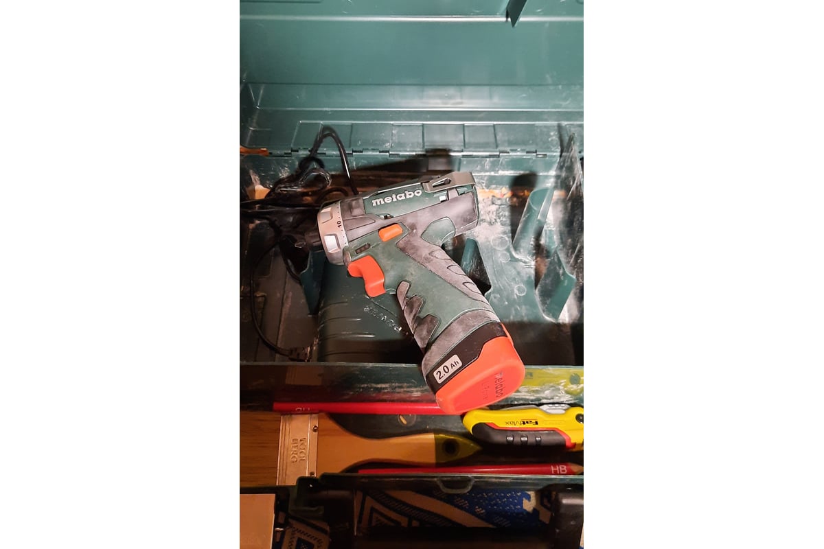 Аккумуляторная дрель-шуруповерт Metabo PowerMaxx BS 12 В, 2х2.0 ...