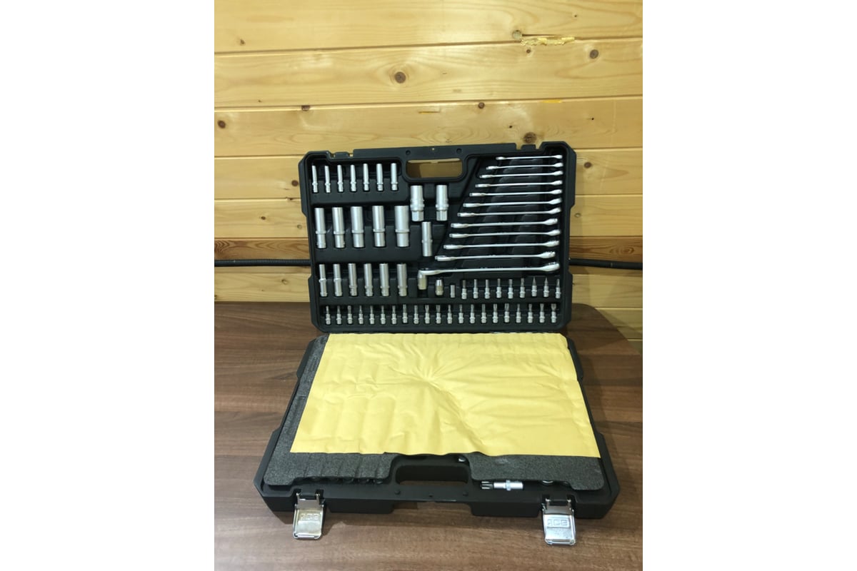 Набор инструментов JCB 216 предметов, 1/4", 3/8", 1/2" (6 гр.) JCB ...