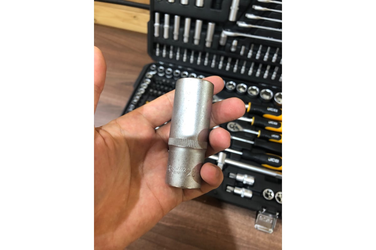 Набор инструментов JCB 216 предметов, 1/4", 3/8", 1/2" (6 гр.) JCB ...