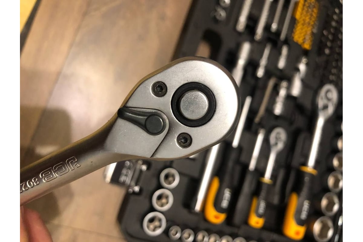 Набор инструментов JCB 216 предметов, 1/4", 3/8", 1/2" (6 гр.) JCB ...