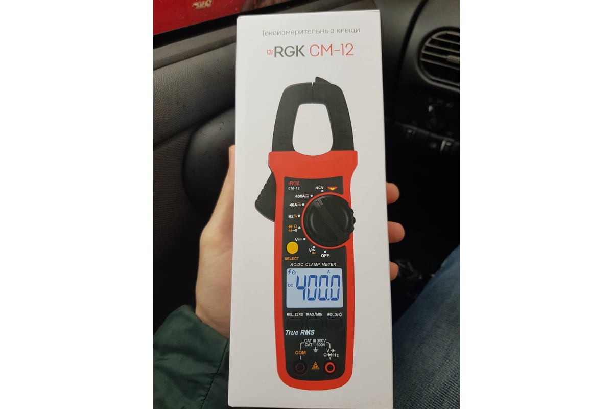 Токоизмерительные клещи RGK CM-12 776479 - выгодная цена, отзывы, характеристики, фото - купить ...