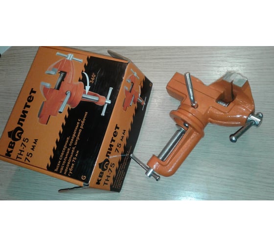 Тиски с наковальней КВАЛИТЕТ 75 мм ТН-75 6620417 - выгодная цена ...