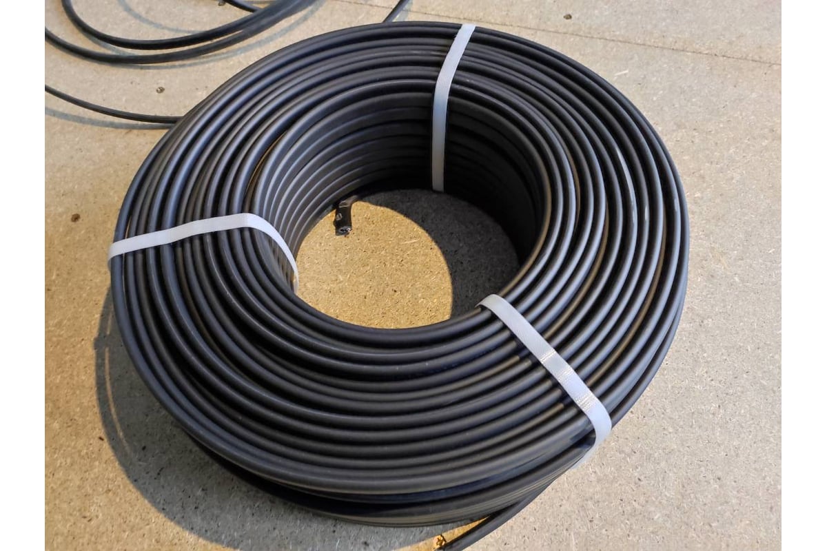 Кабель ВВГ-Пнг (А) LS 3x1,5 ГОСТ+ Калужский Кабельный Завод (100м ...