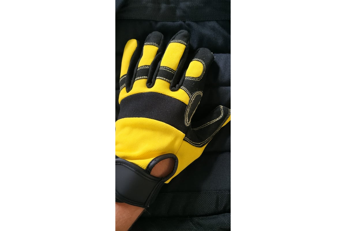 Перчатки антивибрационные от вибрации Jeta Safety швы Кевлар, размер L ...