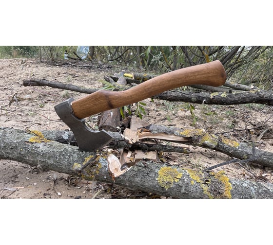 Кованый топор с деревянной рукояткой Россия Ижсталь-ТНП Викинг-Премиум ...