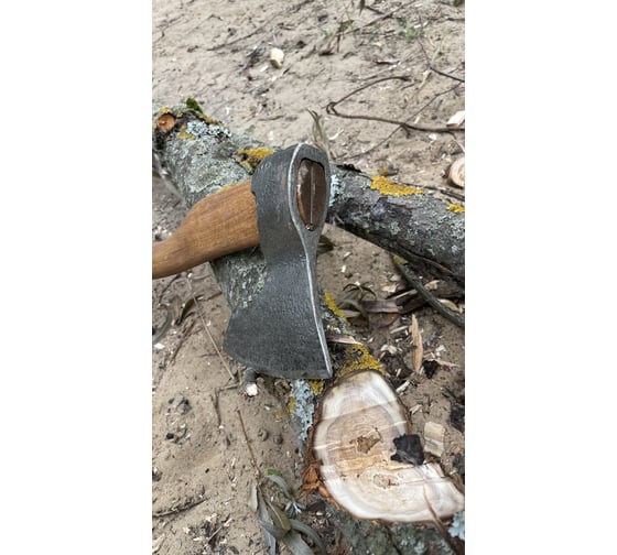 Кованый топор с деревянной рукояткой Россия Ижсталь-ТНП Викинг-Премиум ...